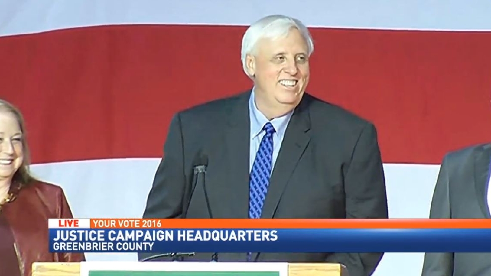 Raw news: Jim Justice gives gubernatorial acceptance speech | WCHS