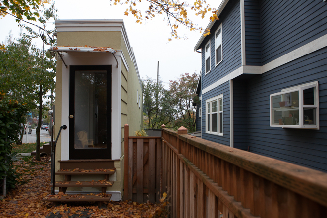 Seattle's iconic pie-shaped 'spite house' is back on the market | KOMO