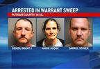 Nine arrested in Putnam County warrant sweep | WCHS