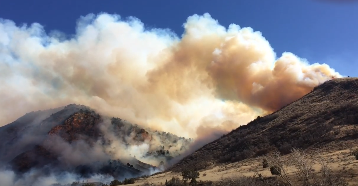 Fire in Spanish Fork Canyon grows to 300 acres; hunters, cabins ...