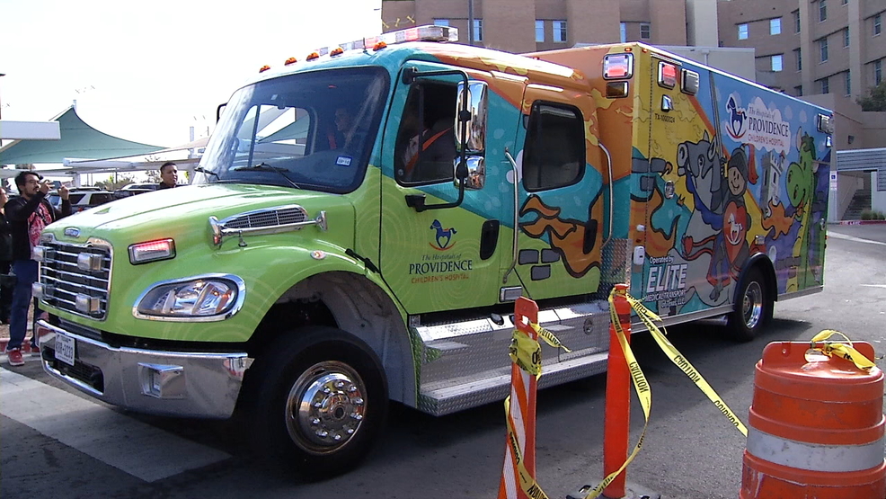One-of-a-kind ambulance for children now in use in El Paso | KFOX