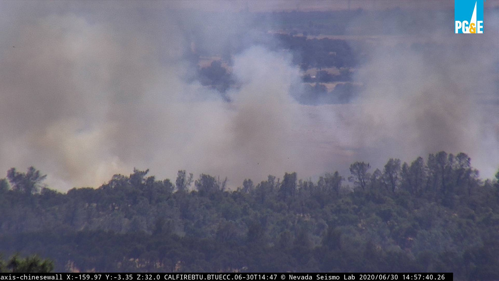 Fire in Bangor remains 136 acres and is now 90% contained | KRCR